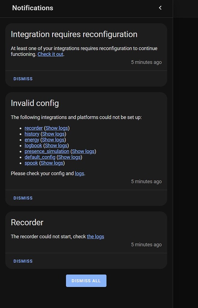 Moving sensitive information from configuration.yaml to secrets.yaml NOT working ...