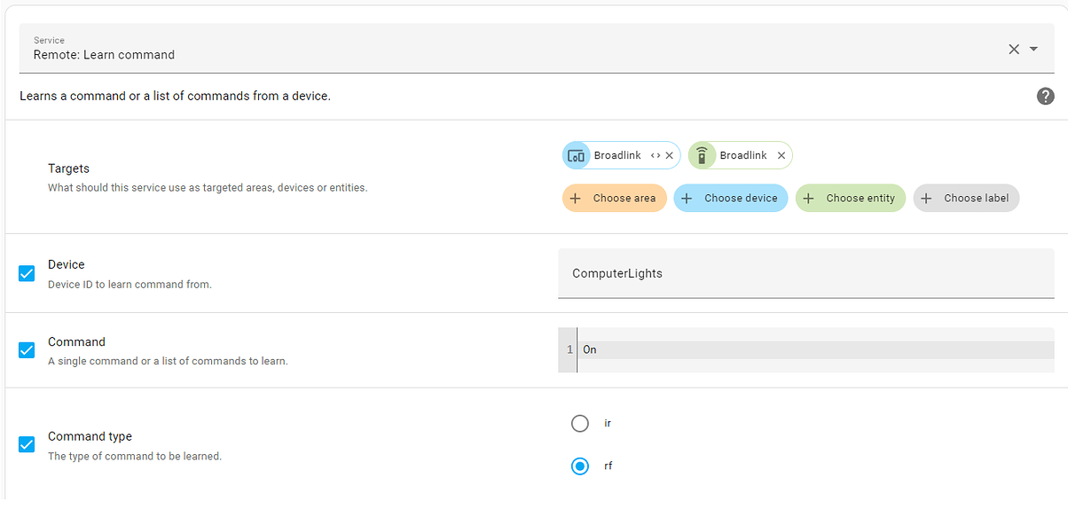 Broadlink RM4 Pro and Home Assistant Button - Community Guides - Home Assistant Community