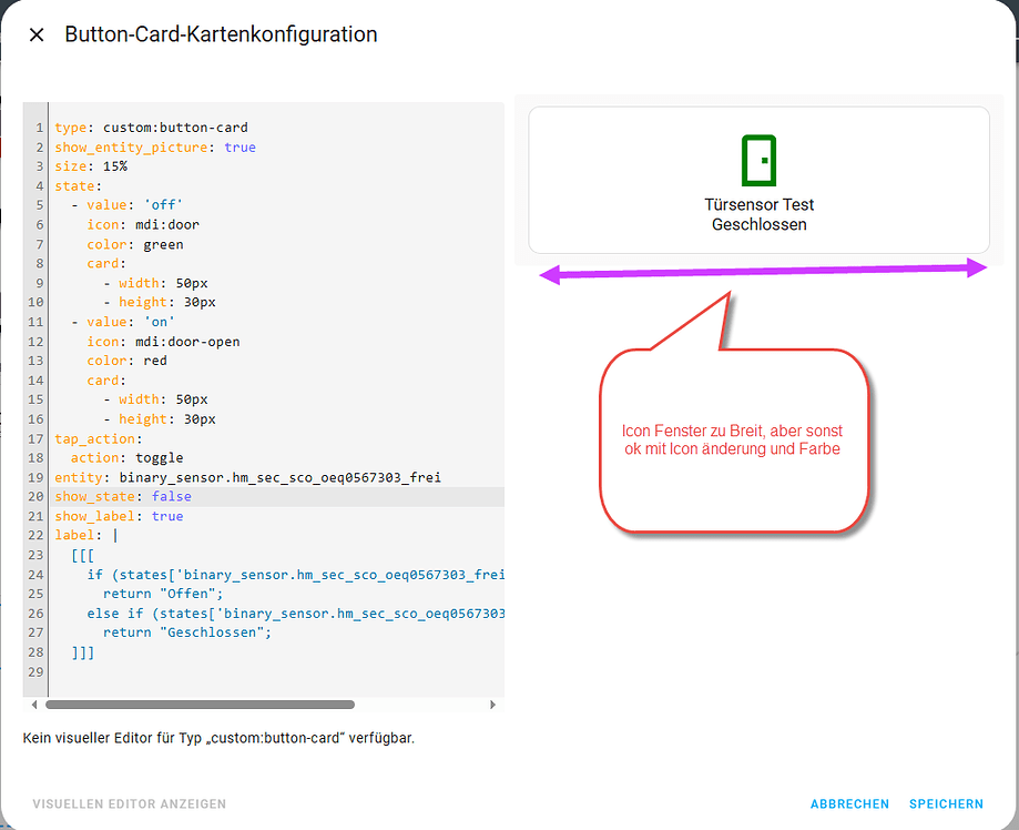 Change size of the Entity - Frontend - Home Assistant Community