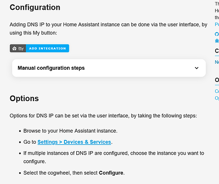 Keep documenting options on the doc website even if the integration is configured on the UI ...