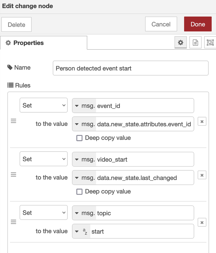 Getting a Unifi protect video link in a notification - Node-RED - Home Assistant Community