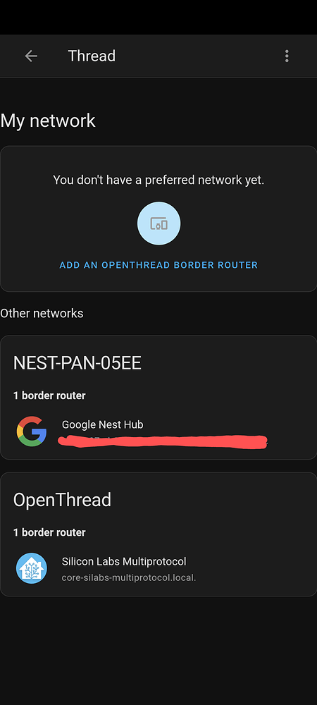 How to configure preferred Thread network - Configuration - Home Assistant Community