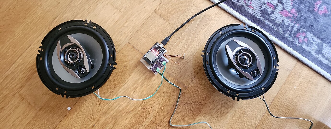 I2S ESP32 Stereo output two MAX98357A - ESPHome - Home Assistant Community