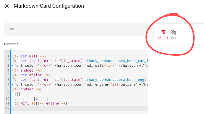 Markdown Card - merge multiple lines together - Frontend - Home Assistant Community