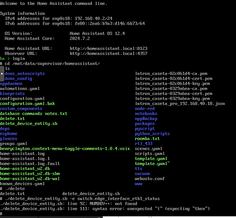 NEW Script to fully DELETE devices & entities from homeassistant - Configuration - Home ...