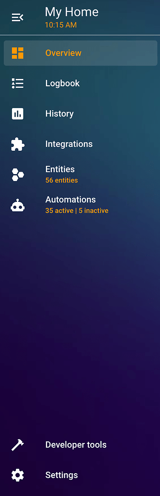 Custom-sidebar: manage Home Assistant's sidebar items per user or ...