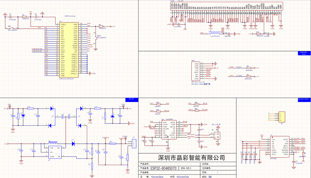 Implementing esp32 7" Display ESP32-8048S070 - need Help - ESPHome - Home Assistant Community