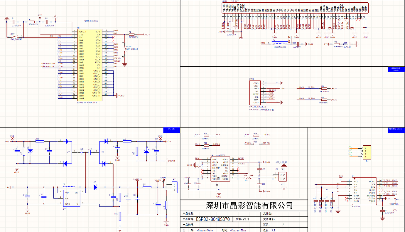 Implementing esp32 7" Display ESP32-8048S070 - need Help - ESPHome ...