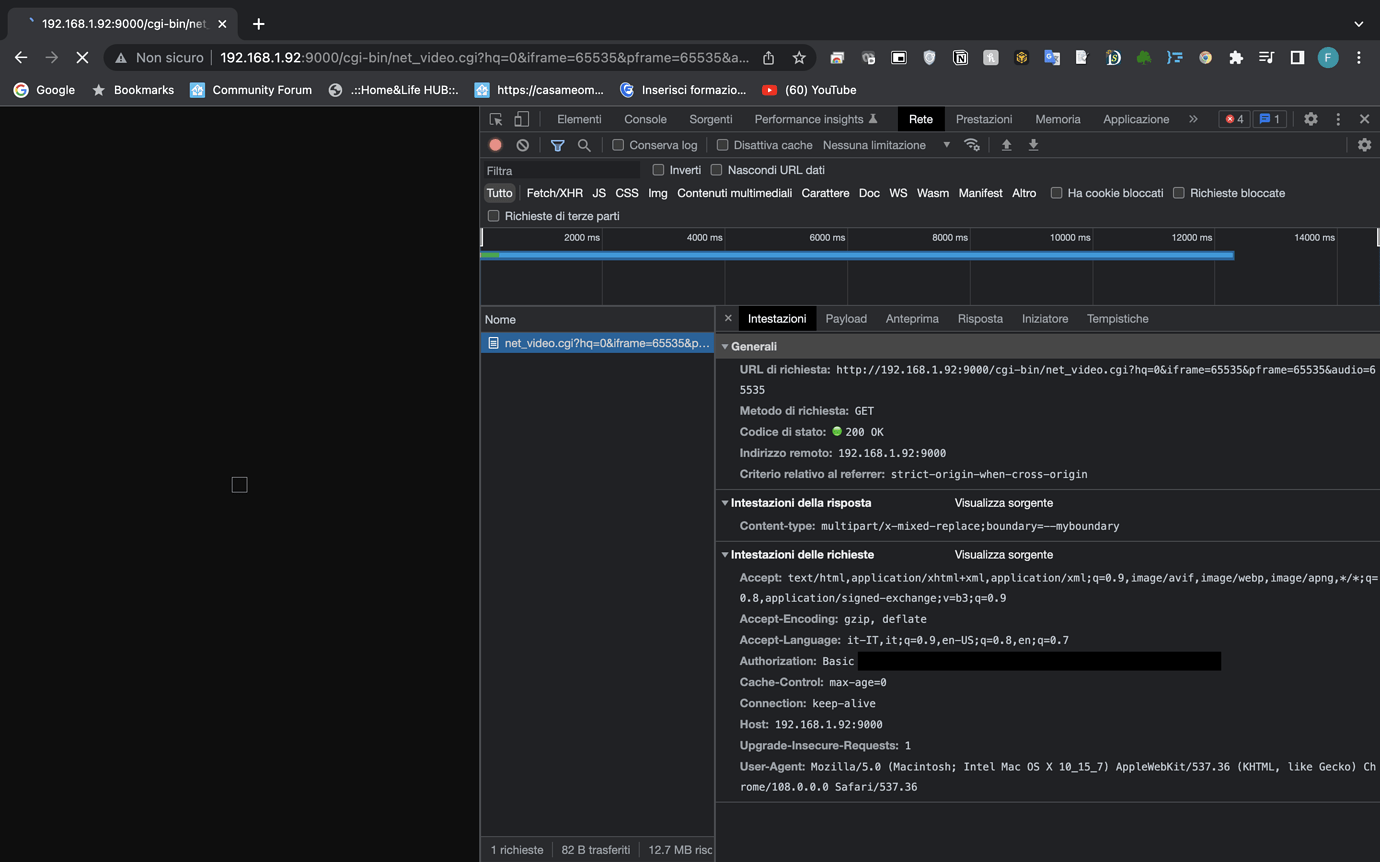 Help Need: Integrate icatch dvr into Home Assistant, Headers in FFMpeg Camera Platform ...