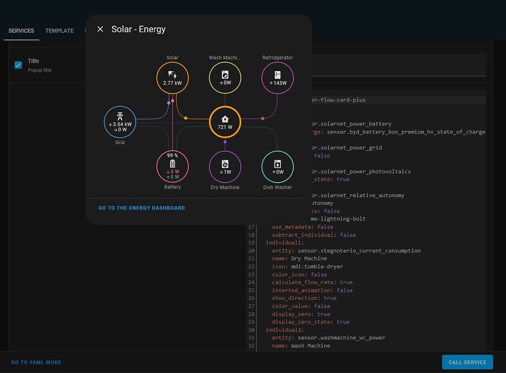3D plan - pop-up power flow plus card - Configuration - Home Assistant ...