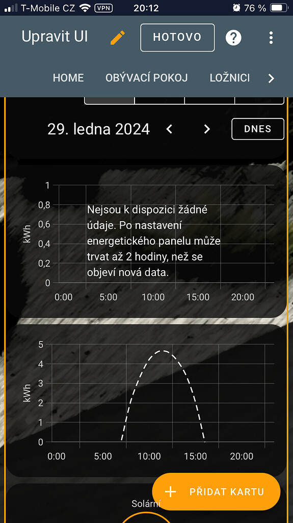 Energy cards not working properly in custom dashboard - Frontend - Home ...