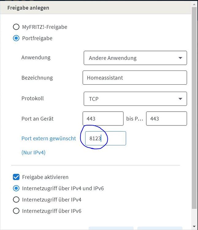Nginx Proxy Manager and Fritz Box Port Forwarding - Configuration - Home Assistant Community