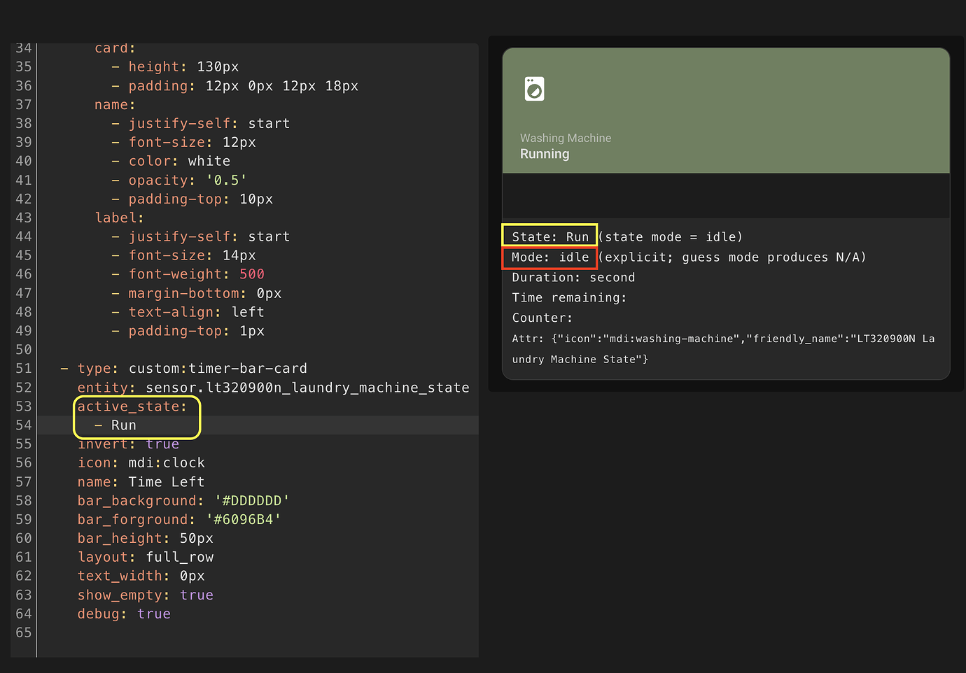 Timer Bar Card Active State Frontend Home Assistant Community