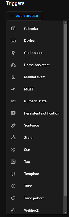 Automation GUI missing Event trigger? - Configuration - Home Assistant Community