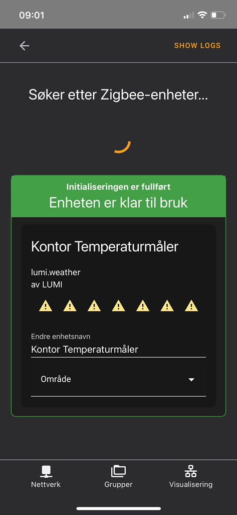 Aqara Lumi Temperature Sensors And Zha Not Showing Values Only Triangles Zigbee Home