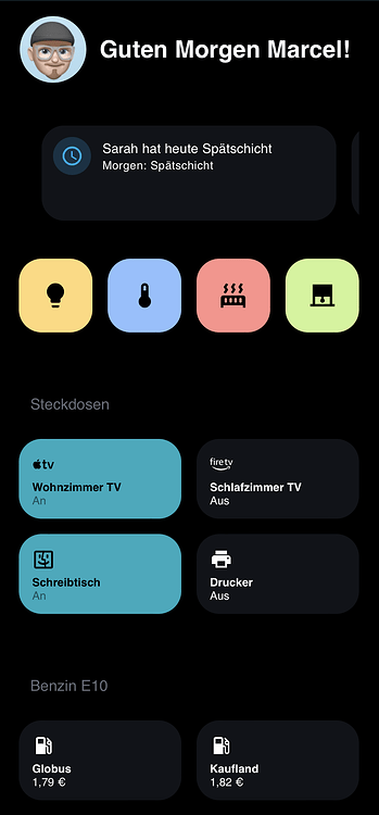 Custom Button Card with custom Template from Minimalist in Rounded ...