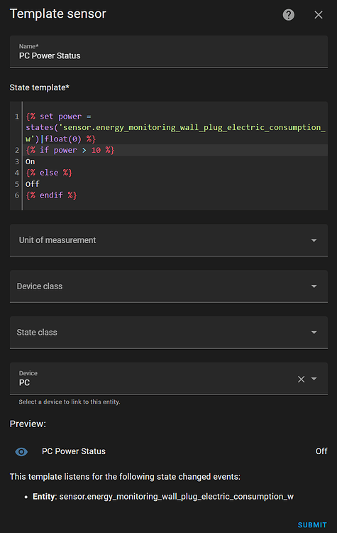 Sensor Entity for Power Consumption - How to Template? - Configuration - Home Assistant Community