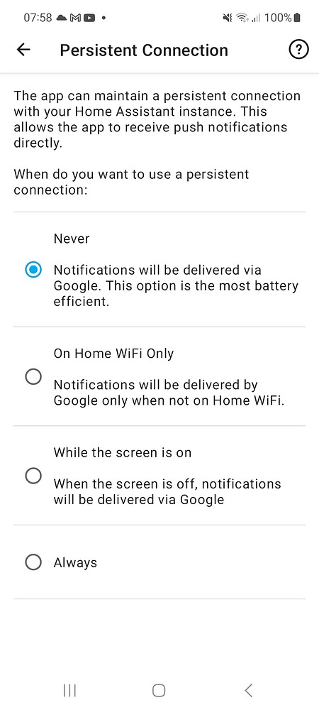 Received Notification On Ha Companion While Remote But No Vpn Or Cloud Attached Home