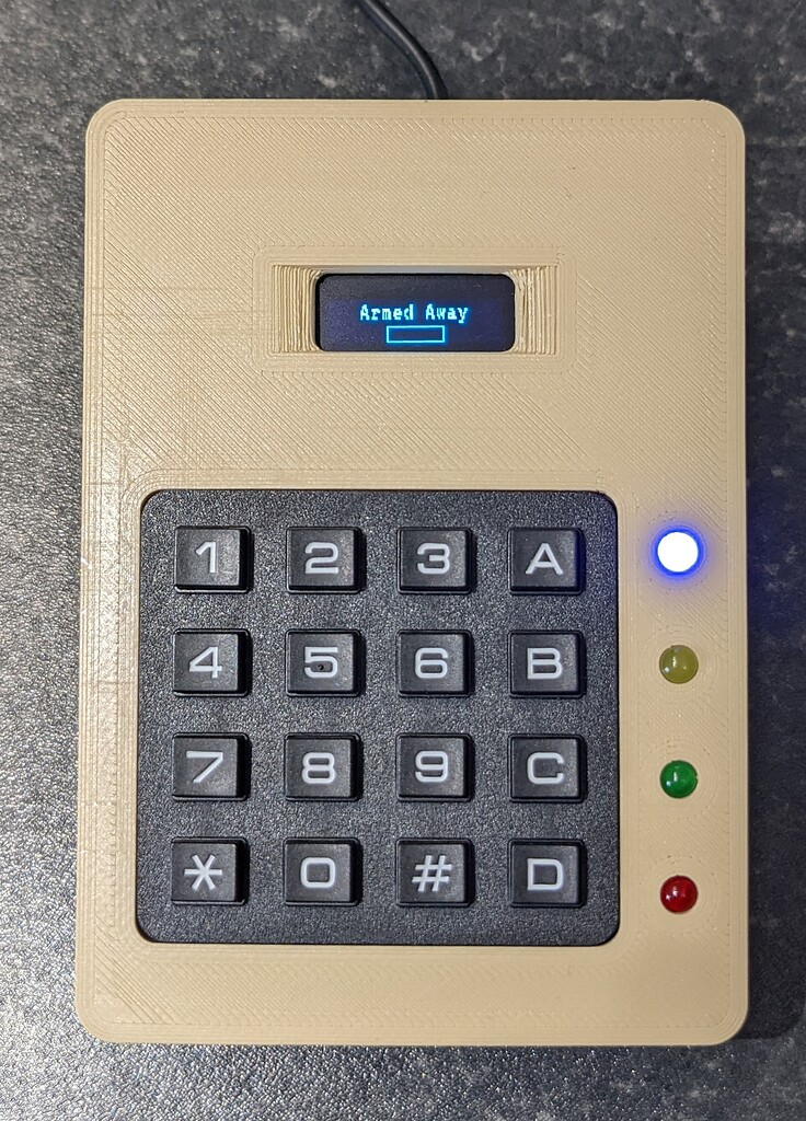 MQTT ESPHome/ESP32 Alarm Keypad with Screen - Page 4 - Share your ...