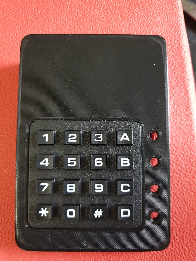 Mqtt Esphome Esp32 Alarm Keypad With Screen Share Your Projects Home Assistant Community