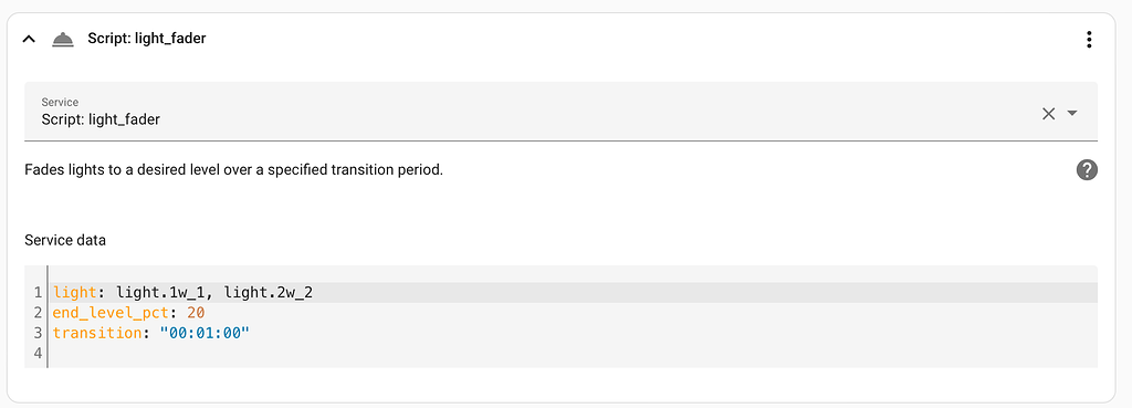 Help for light transition - Configuration - Home Assistant Community