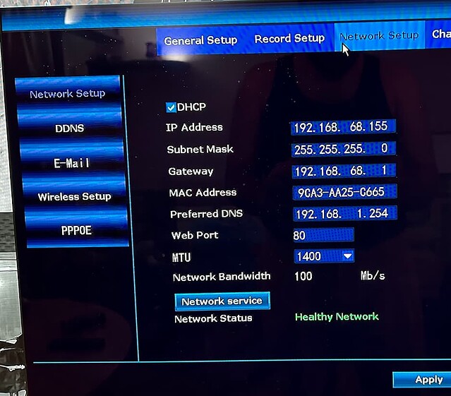 Support for Security Camera System via NVR - ESeeCloud/dvr163 - Page 9 ...