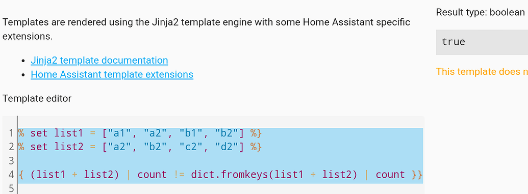 Intersection of two lists in jinja templates for condition ...