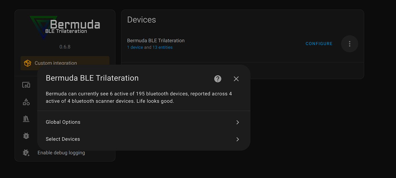 Private BLE Device for use with Bermuda BLE Trilateration (and others I guess) - Configuration ...