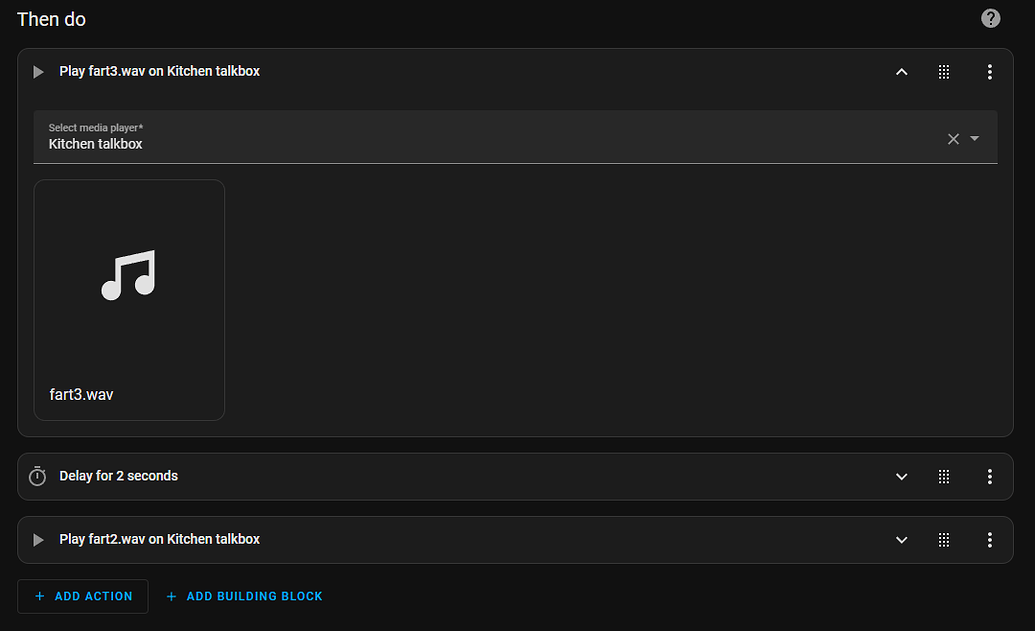 Playing Sound On Automation Configuration Home Assistant Community