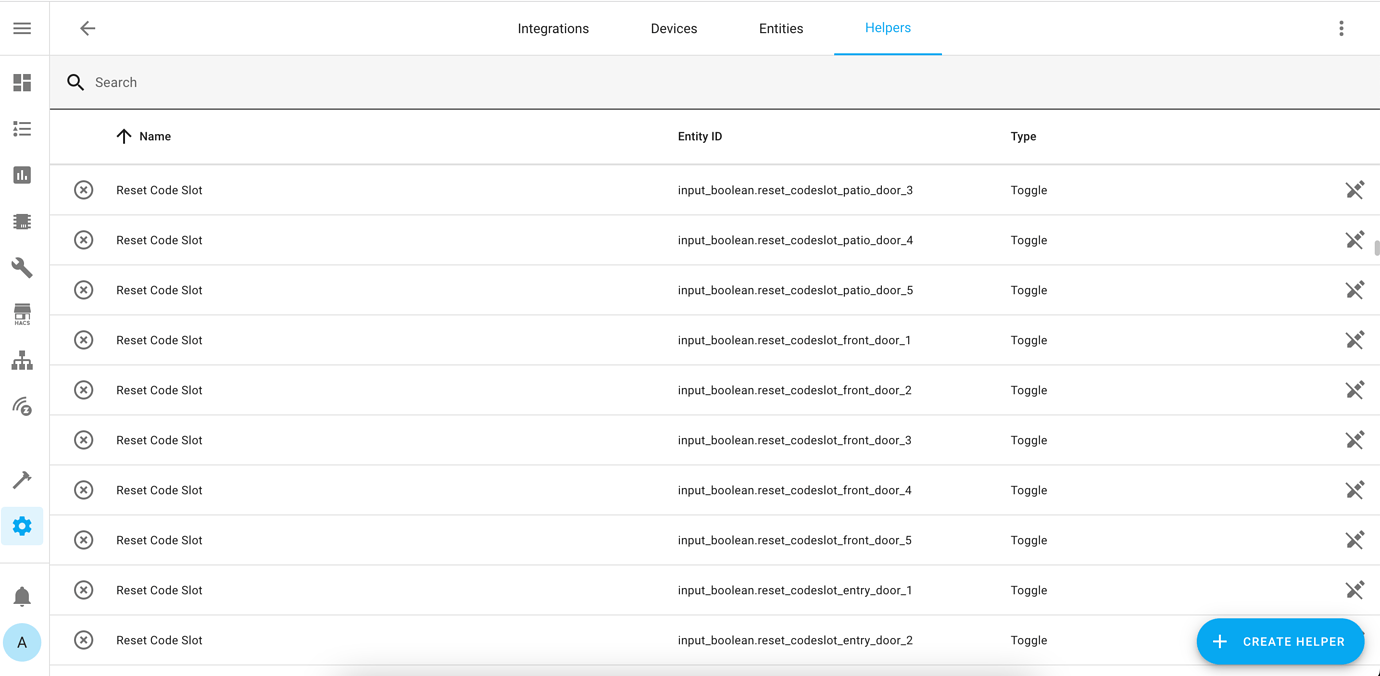 WTH Is There No Way To Delete Multiple Helpers At Once Month Of