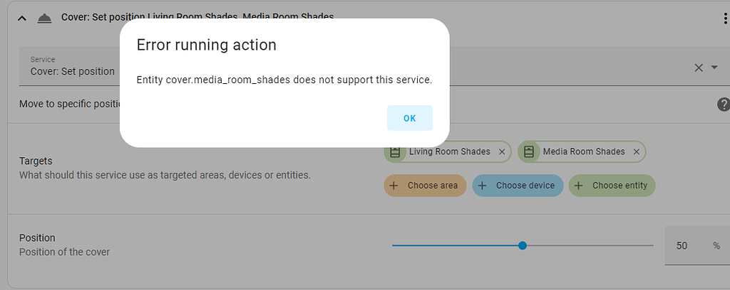 Cover Entities Stopped Supporting Set Position - Configuration - Home Assistant Community