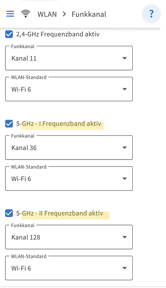 AVM FRITZ!Box Tools - Two 5Ghz Wifi channels - Feature Requests - Home ...