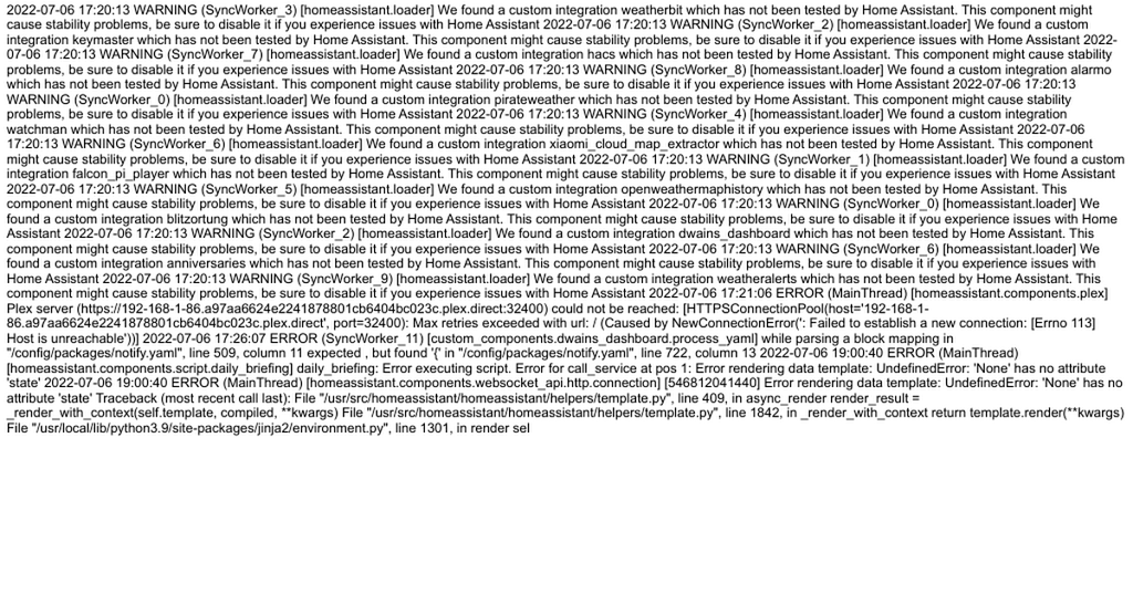 Guidance on reading Logs ("Load full Logs" vs. what shows initially ...