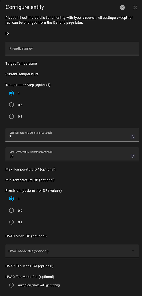 [Local Tuya] Thermostat Configuration Help (Avatto WT-410) - Third party integrations - Home ...