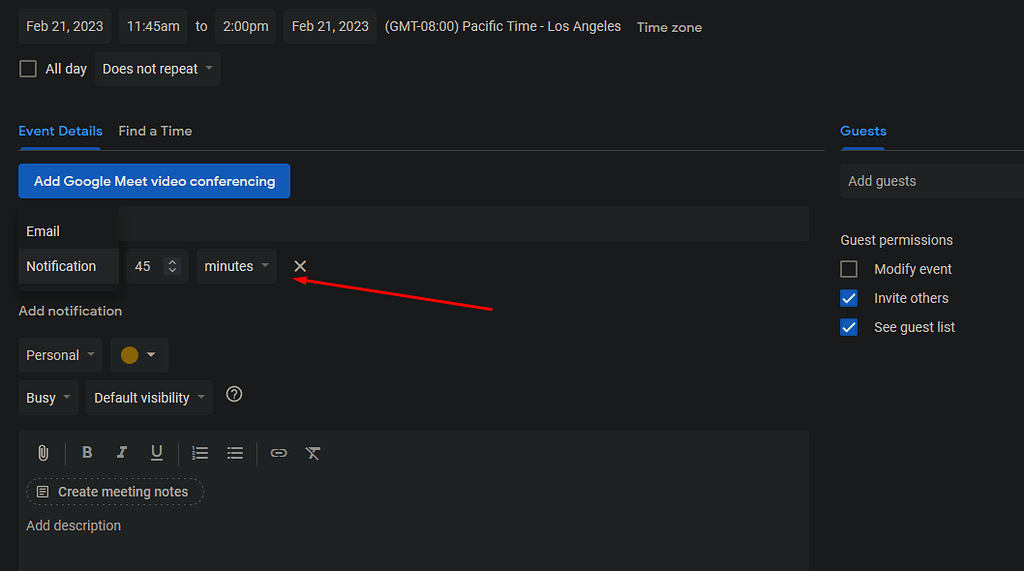 Google Calendar - Notification / Reminders - Feature Requests - Home ...