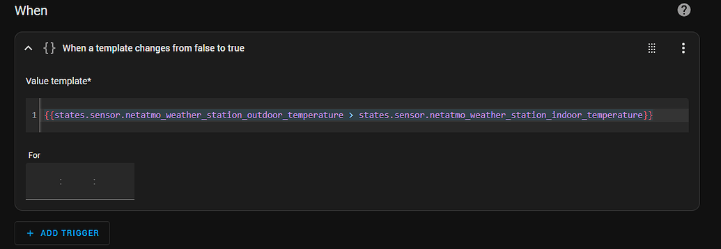 Trigger value template with two temperature sensors - Configuration ...