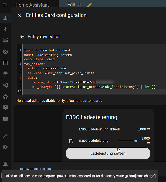 Templating Works In Dev Tools But Not In Button Card Configuration Configuration Home