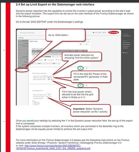 Automate Fronius Soft Limit - Configuration - Home Assistant Community
