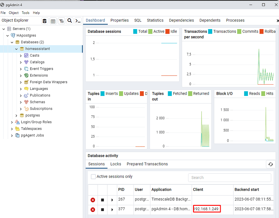 Home Assistant Add-on: PostgreSQL + TimescaleDB - Page 9 - Share your Projects! - Home Assistant ...