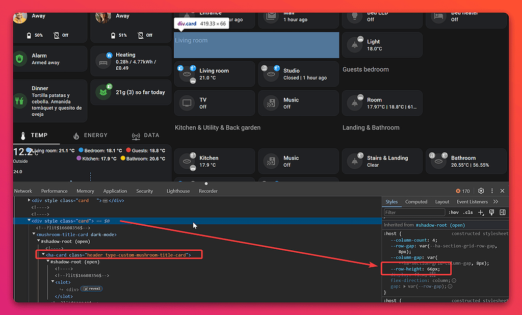 Sections - Customize row/card height - Feature Requests - Home ...