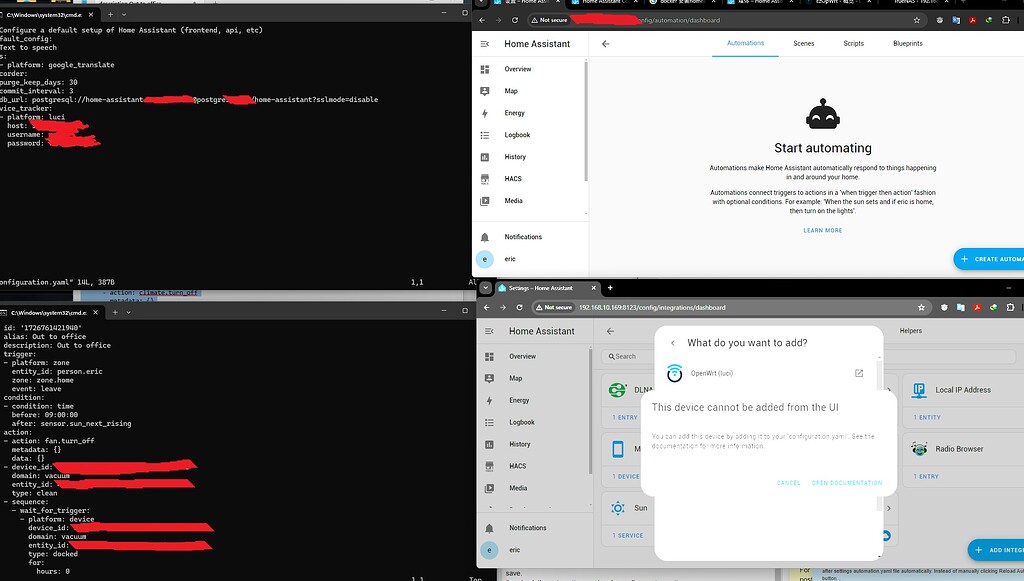 Automation/configutation fail - Configuration - Home Assistant Community