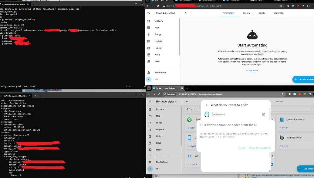 Automation/configutation fail - Configuration - Home Assistant Community