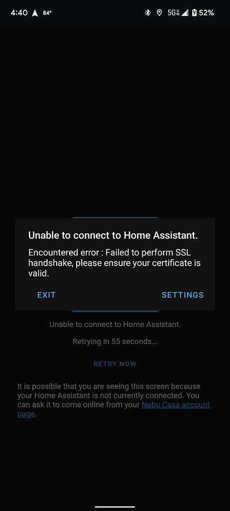 Remote Access Stopped Working Remote Access Home Assistant Community