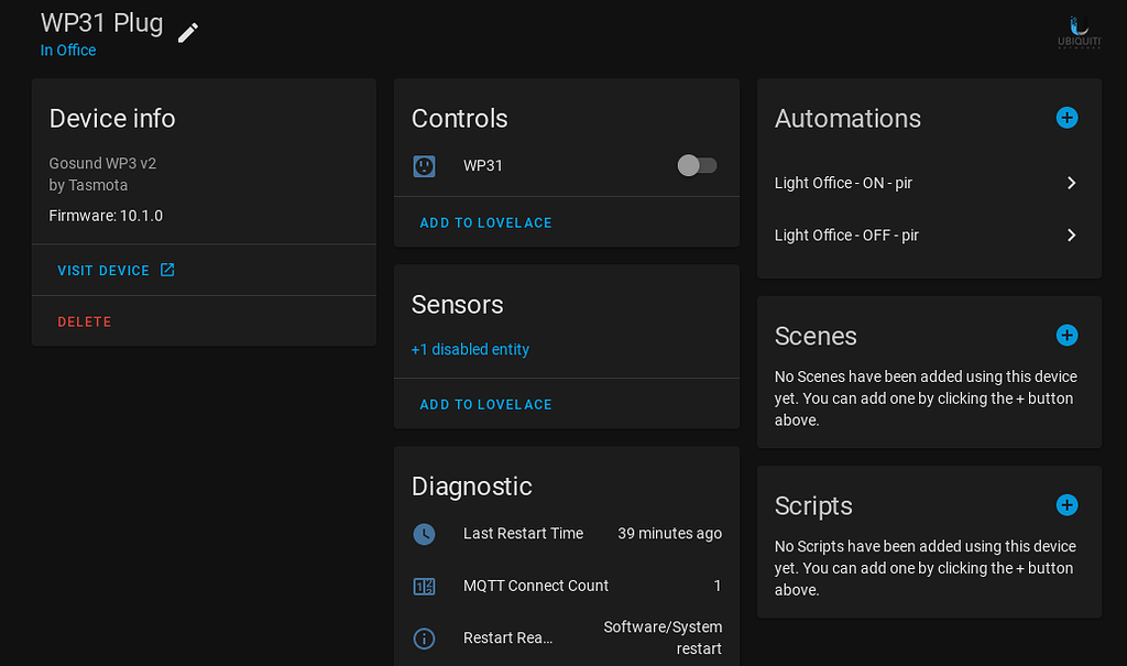 Device page - Automation booleans - Feature Requests - Home Assistant ...