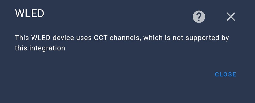 CCT Channel Error with my Athom LS4P-WLED Strip Controller ...