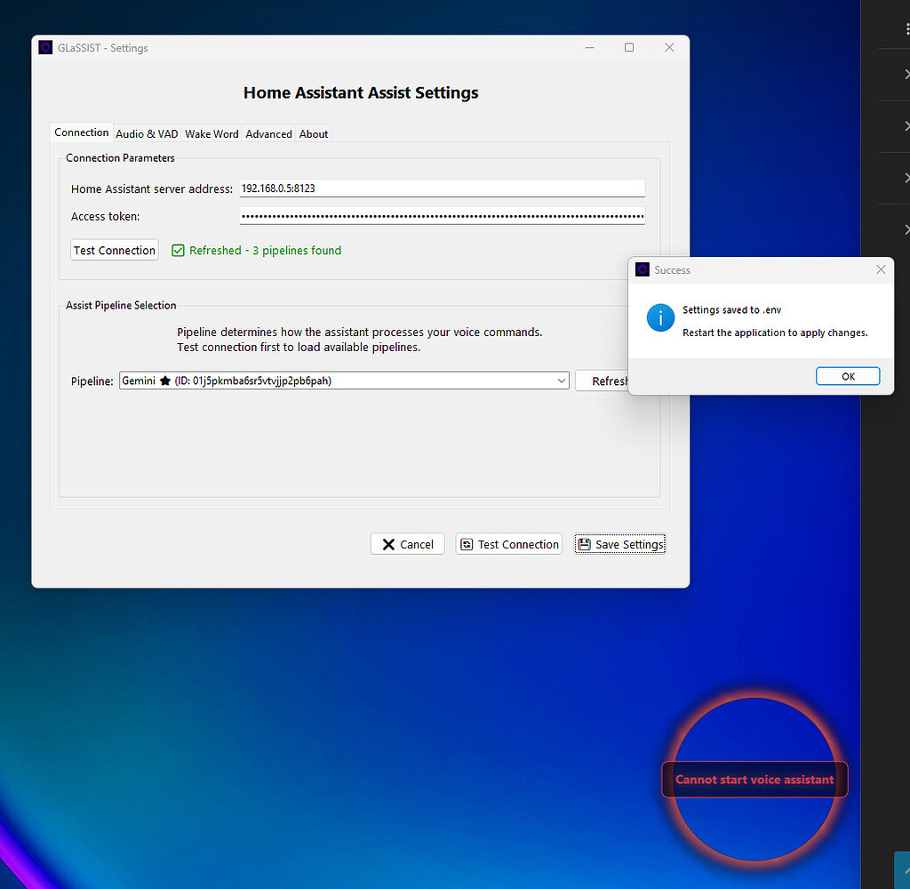 🎤 GLaSSIST - Desktop Voice Assistant for Home Assistant (Windows ...