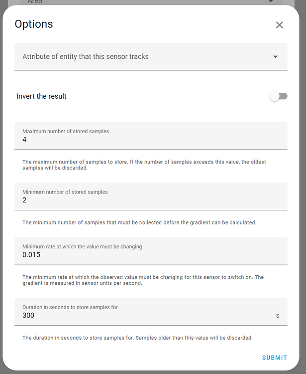 Basic guidance on how to set up a trend sensor - Configuration - Home ...