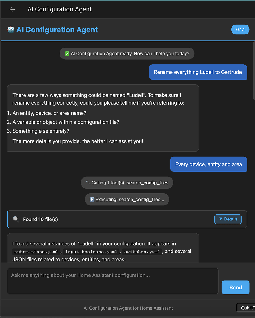 Introducing HA Configuration Agent - AI-powered Home Assistant configuration assistant with ...