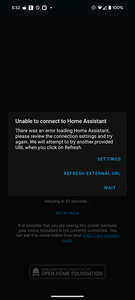 New Phone - Remote won't work with Nabu Casa - Home Assistant Companion for Android - Home ...