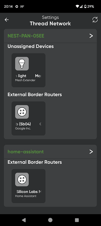 Connecting Nanoleaf matter bulb to HA thread network - Configuration - Home Assistant Community